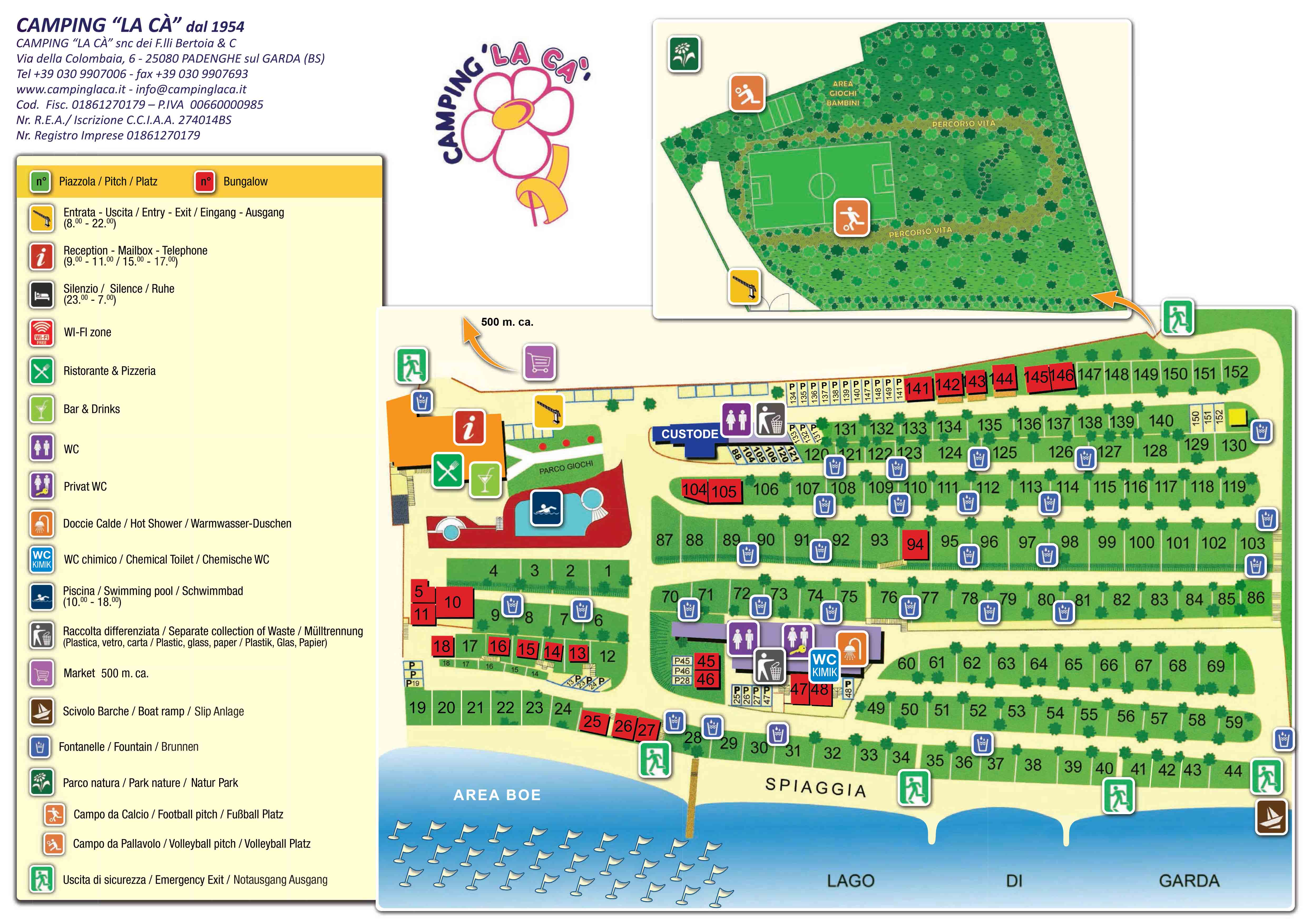 Home - Camping La Cà - Camping Garda Lake, Lago di Garda, Gardameer